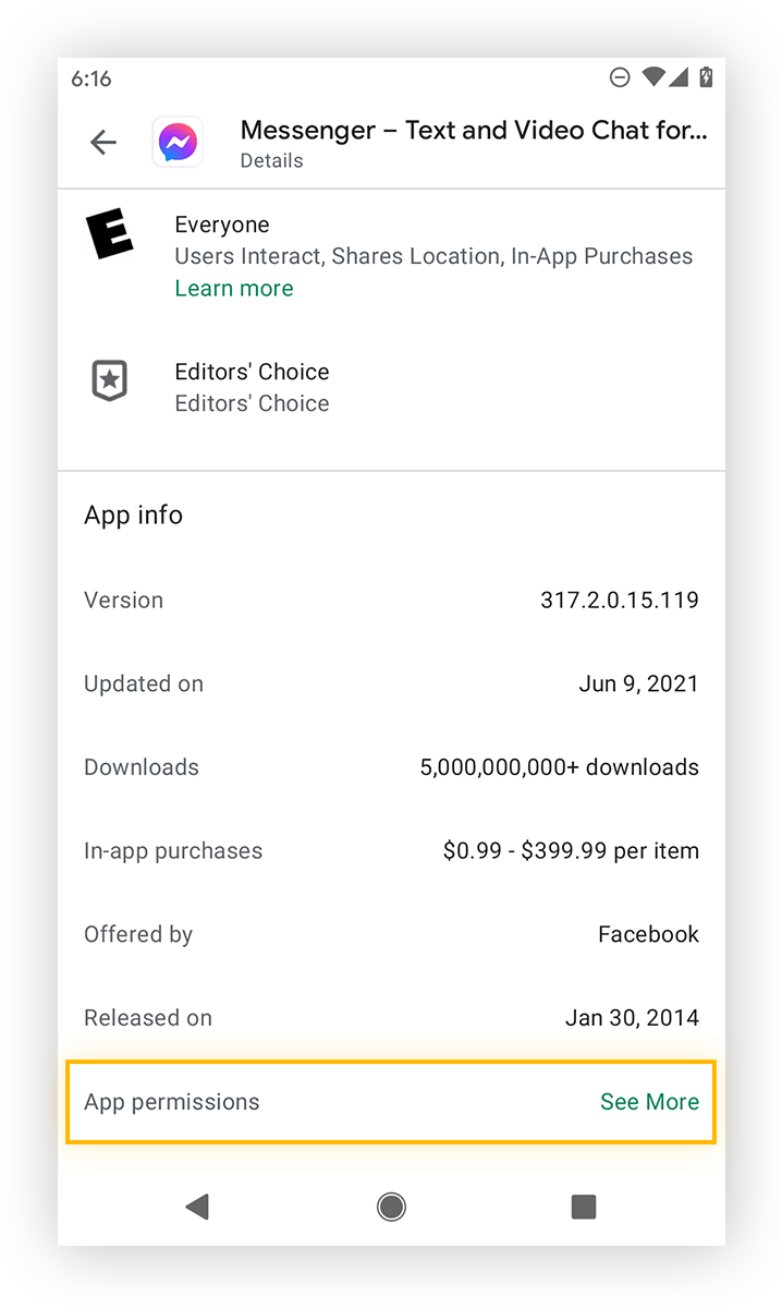 Permisos de aplicaciones de Android y buenas prácticas